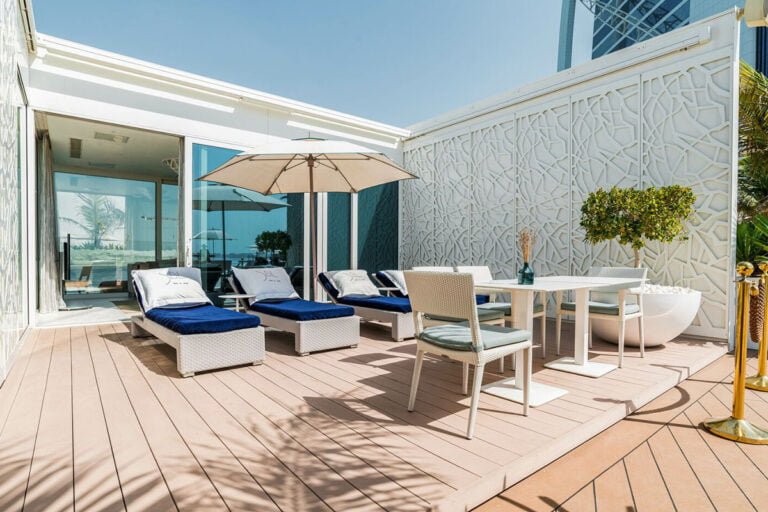 Burj Al Arab Terrace - Zwembad van de Burj Al Arab